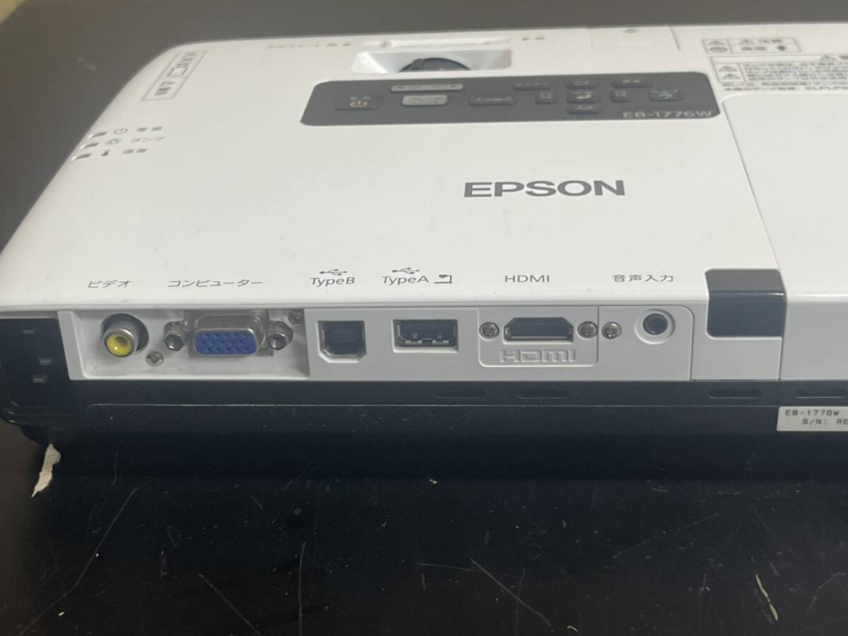 Yahoo!オークション - EPSON EB-1776W プロジェクター 285時間
