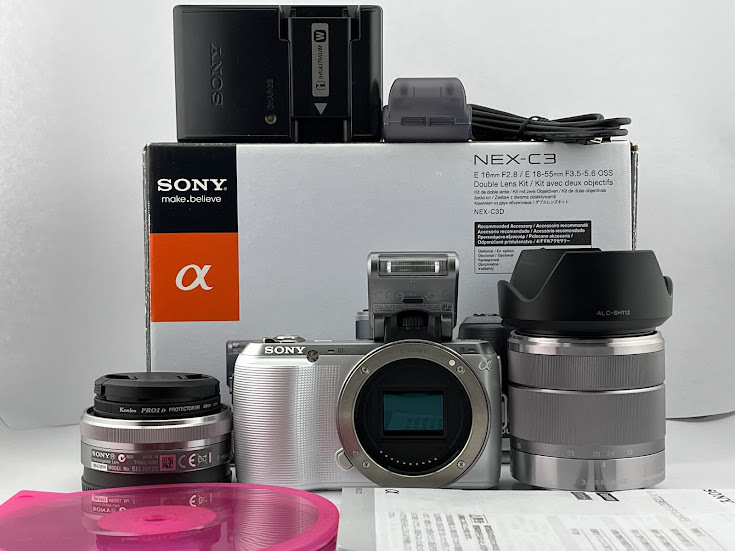 Yahoo!オークション - 極上美品 ソニー SONY α NEX-C3D Eマウント ダ...