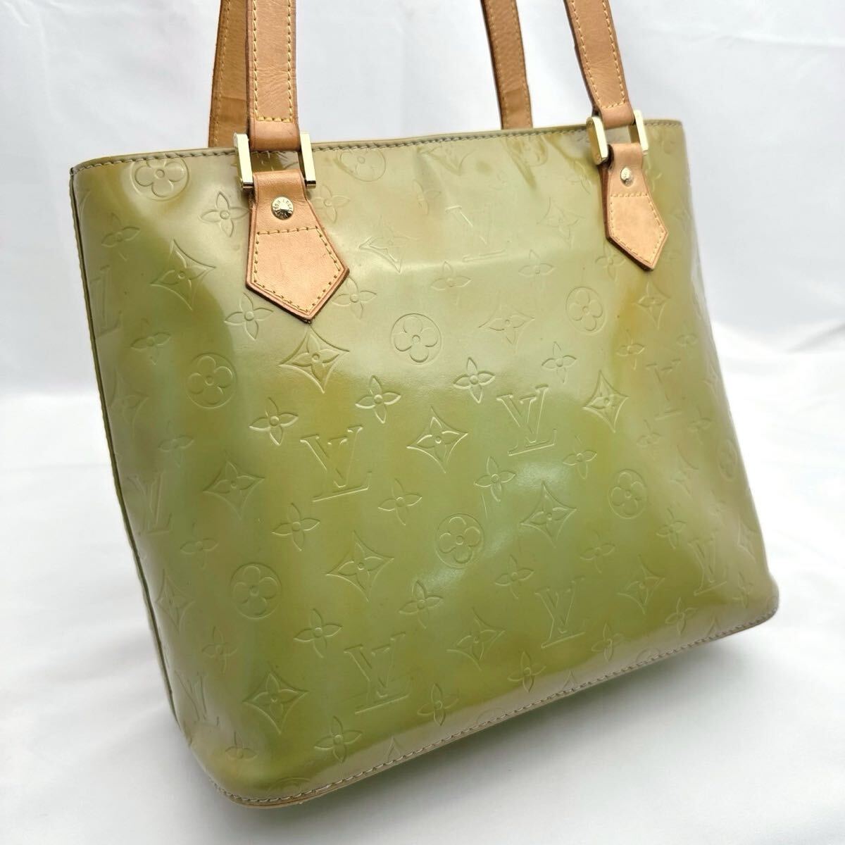 Yahoo!オークション - a189 LOUIS VUITTON ルイヴィトン ヴェルニ ハン...