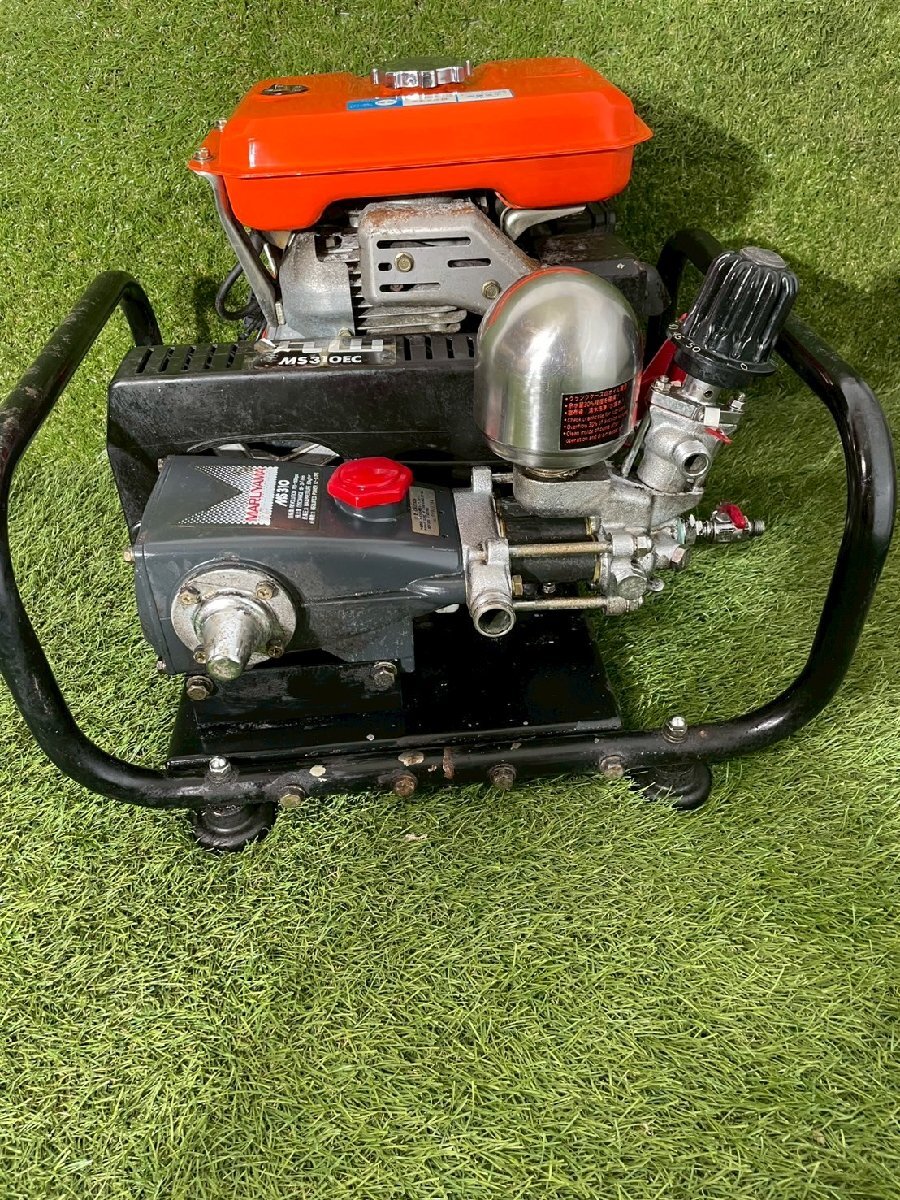 Yahoo!オークション - 鳥取発【送料別】丸山 セット動噴 MS310 機番 09...