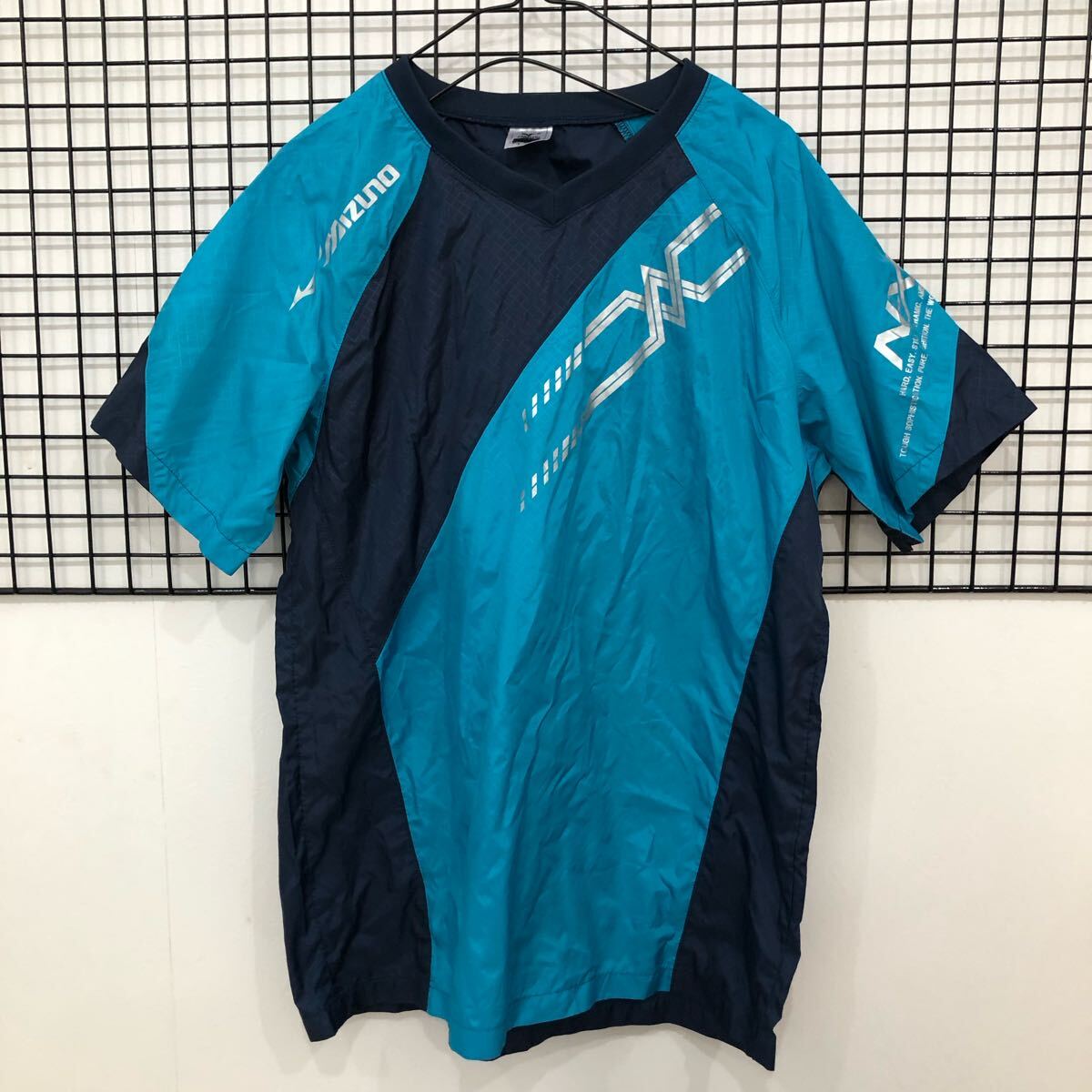 Yahoo!オークション - WY734 ピステ 半袖 ミズノ S ブルー