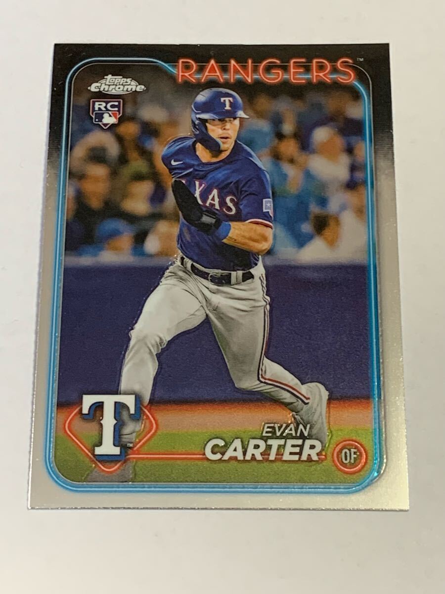 Yahoo!オークション - エバン カーター EVAN CARTER 2024 TOPPS CHROME...