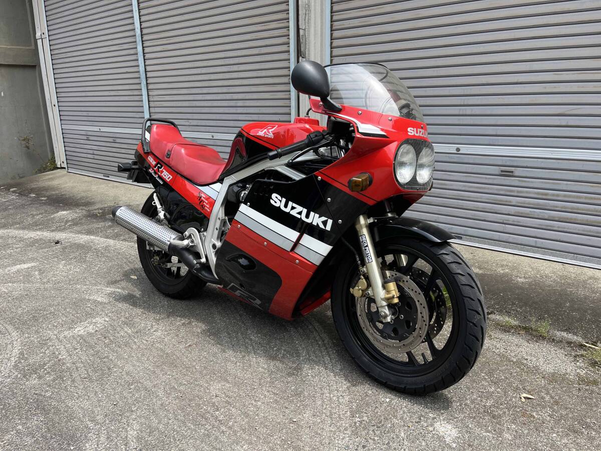 Yahoo!オークション - SUZUKI GSX-R750 GR71F 車検付き 程度良好 動画...