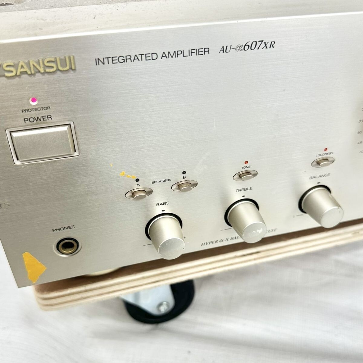 Yahoo!オークション - E012-CH4-2938 SANSUI サンスイ プリメインアン...