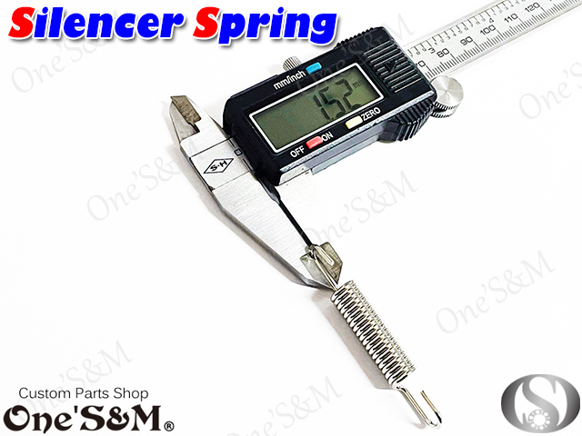 Yahoo!オークション - H9-7 スプリング 95mm 1本 マフラースプリング ...