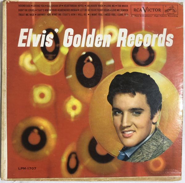 Yahoo!オークション - Elvis Presley - Elvis' Golden Records / LPM-1...