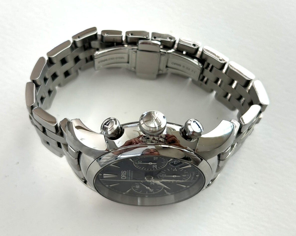 Yahoo!オークション - B26)100円～美品 ORIS/オリス アートリエ クロノ...