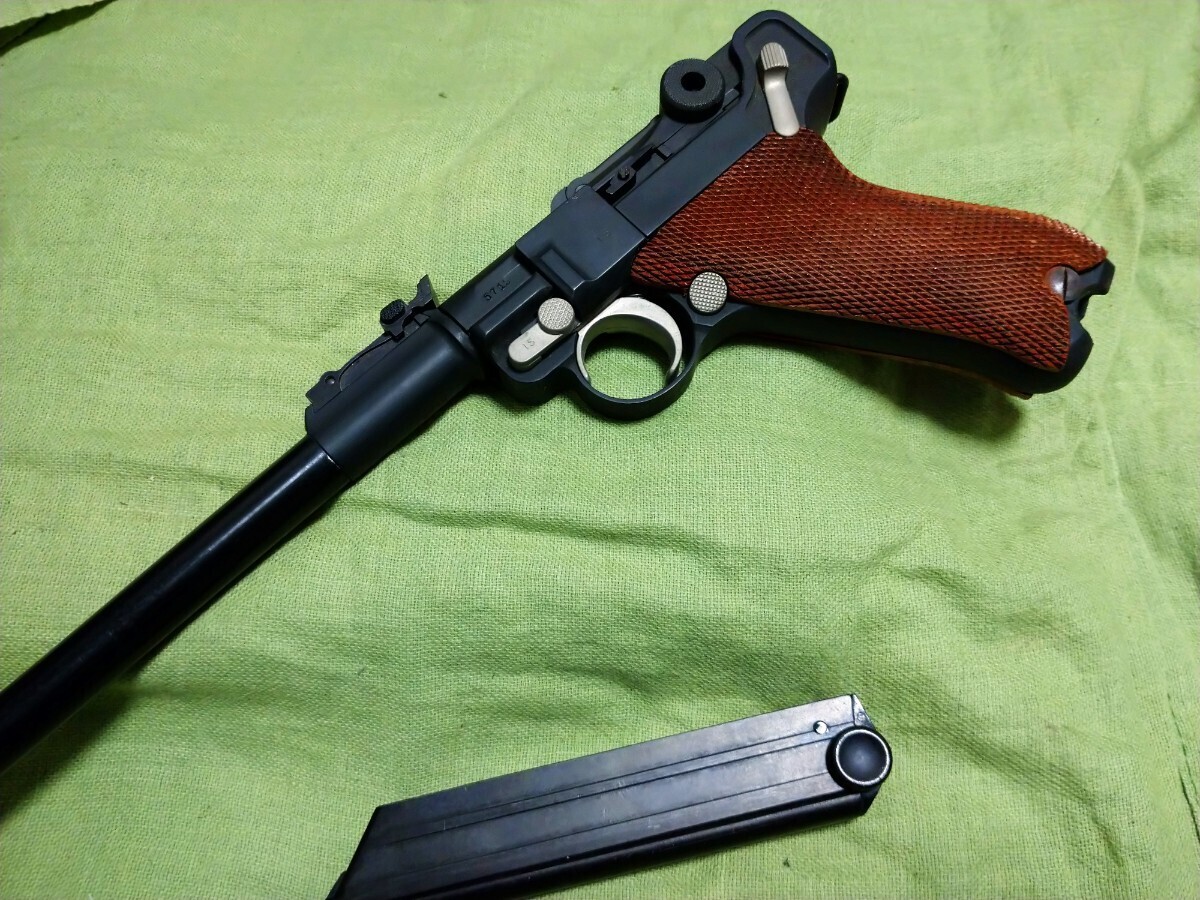 Yahoo!オークション - タナカ ルガーP08 12インチバレル ガスブローバ...