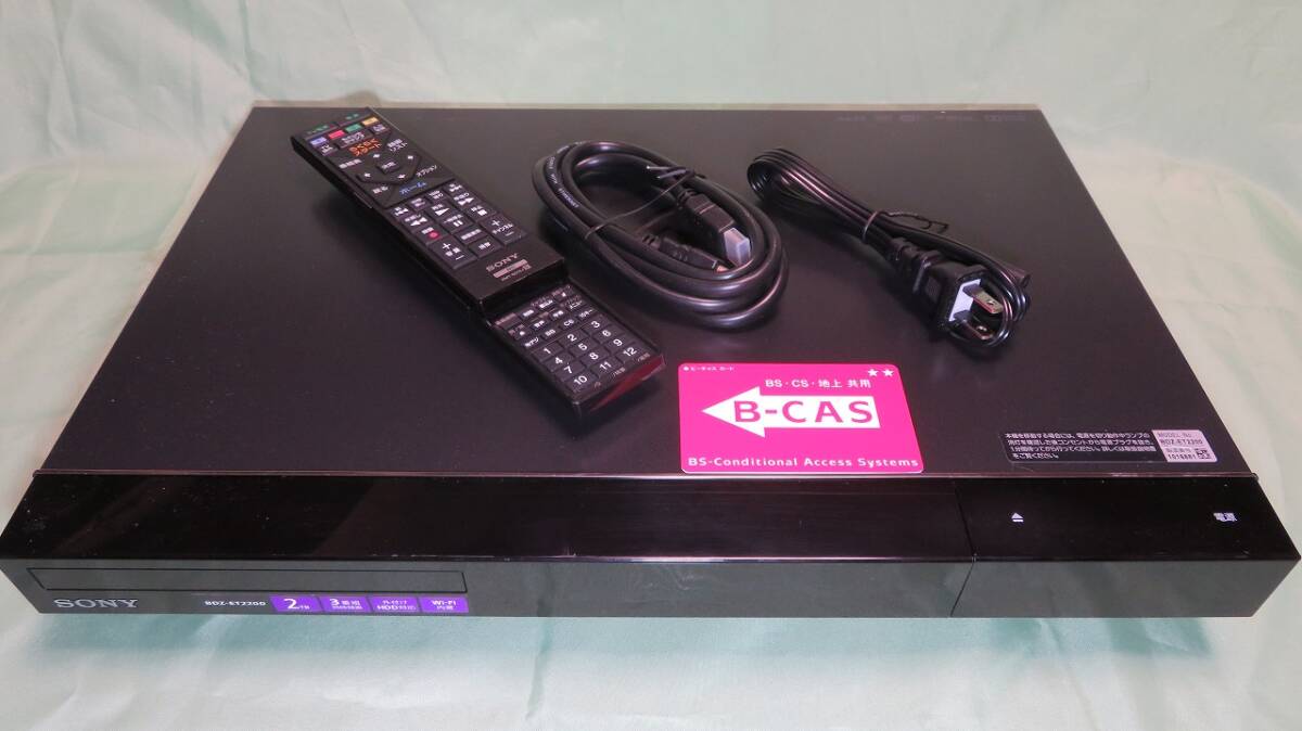 Yahoo!オークション - 【twf23-6881】送料込 SONY BDZ-ET2200 HDD 2TB ...