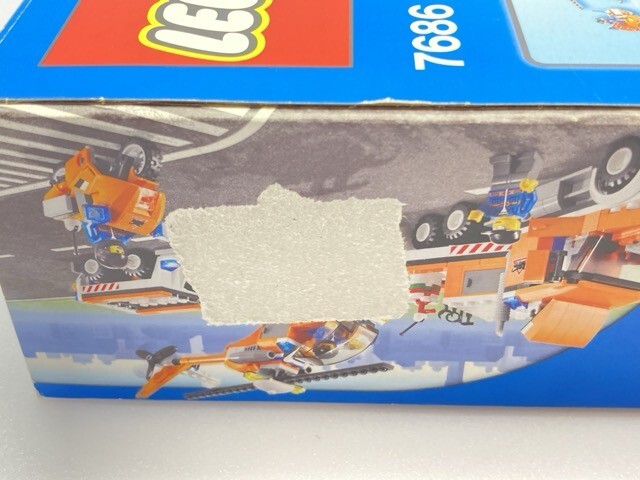 Yahoo!オークション - LEGO 7686 ヘリコプター運搬車 レゴシティ/未開...