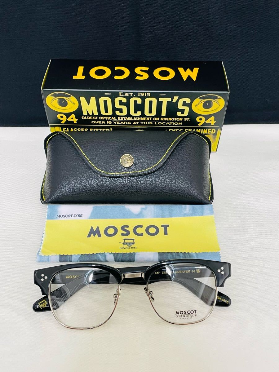 Yahoo!オークション - MOSCOT メガネフレーム TINIF 48-21-145 COL.BL...