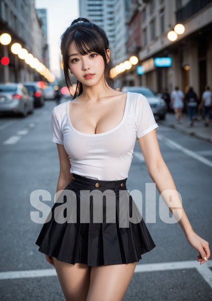 Yahoo!オークション - （現品限り） A4 ポスター 高画質 AI 美女 お姉...