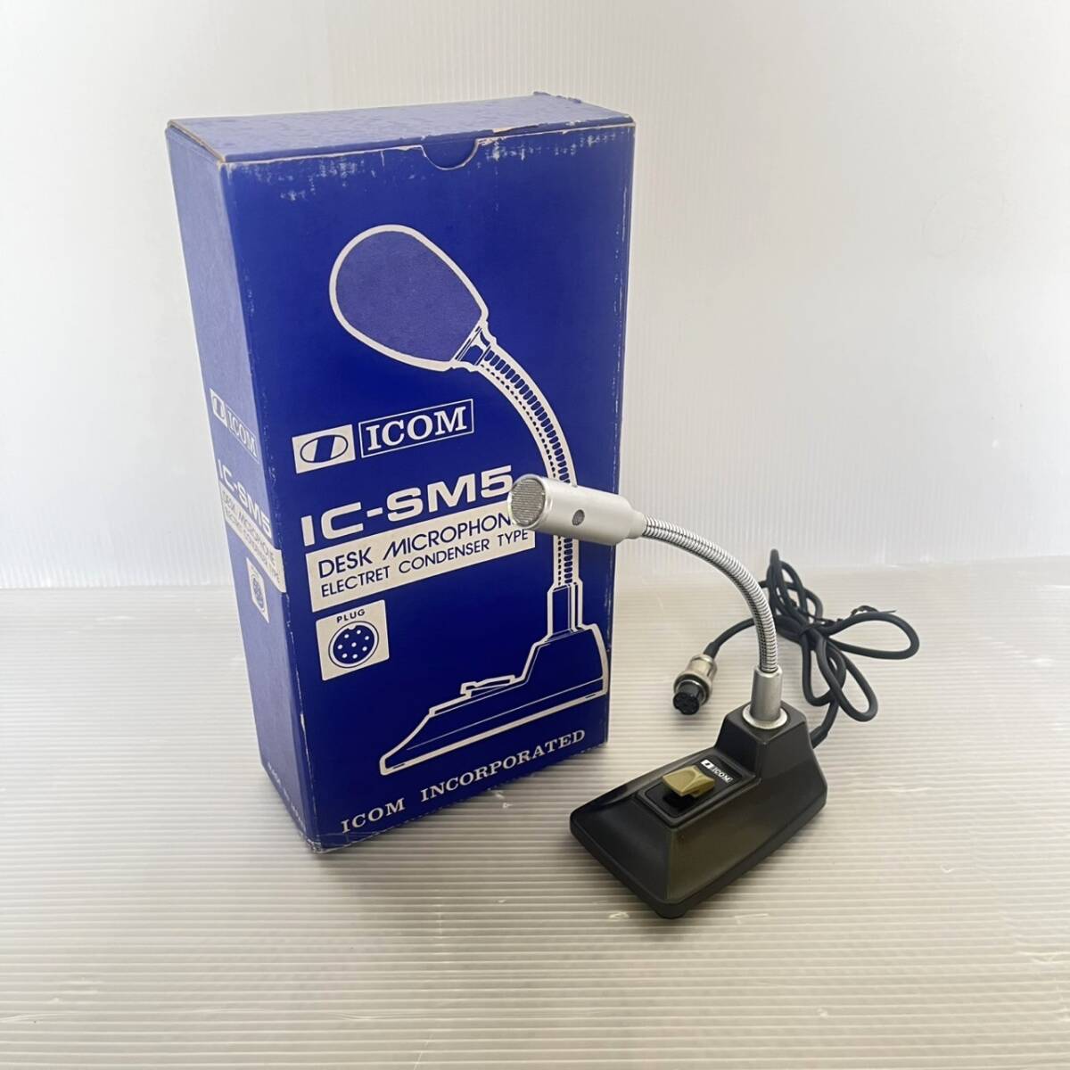 Yahoo!オークション - ICOM アイコム デスクトップ スタンド 卓上 マイ...