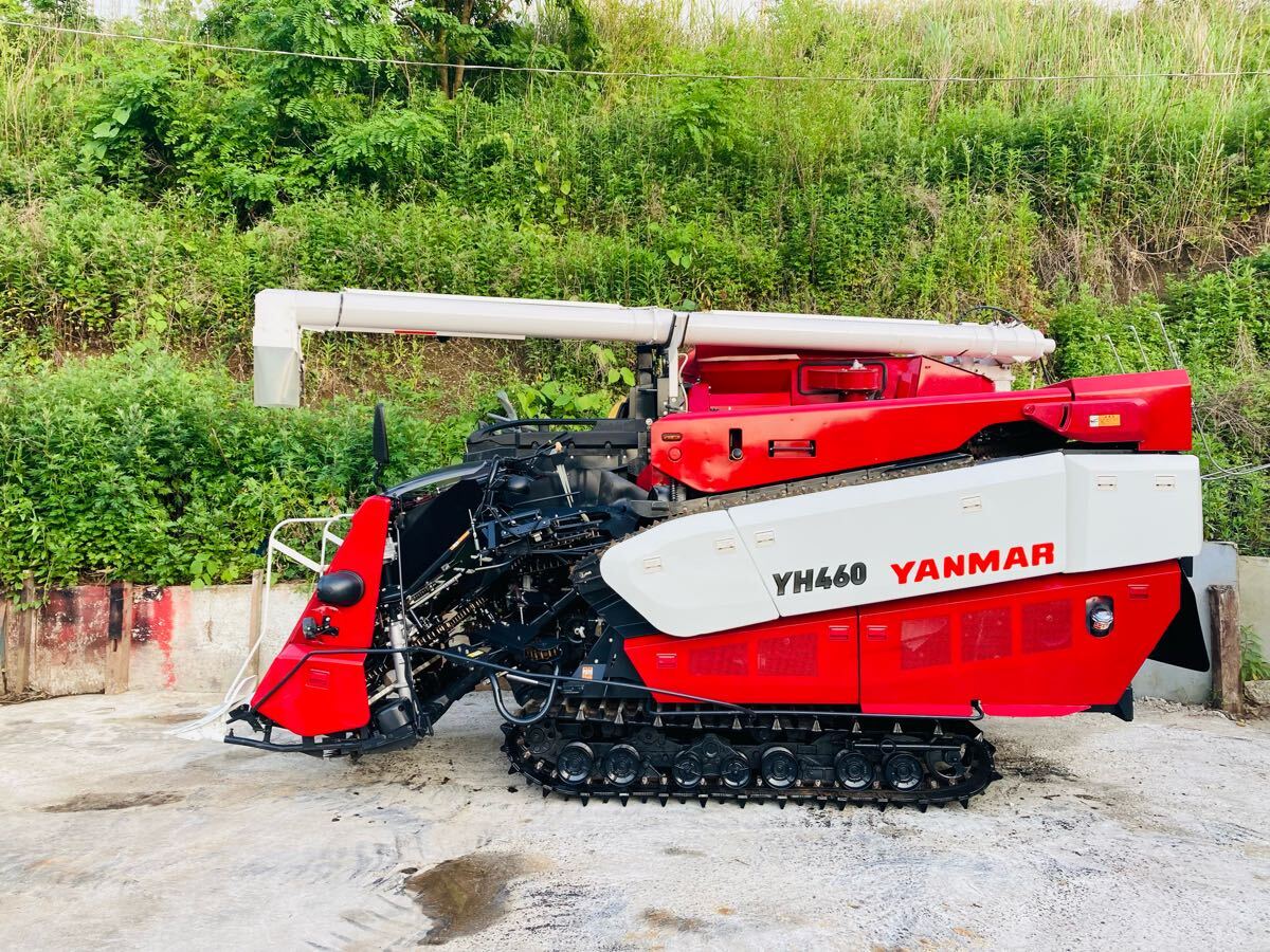 YH460 ヤンマーコンバイン UFO60馬力4条刈パワステ オーガリモコン 〇旋回モード 湿田標準ソフト オートリフトオートセットコンバイン(車体)｜売買されたオークション情報、yahooの ...