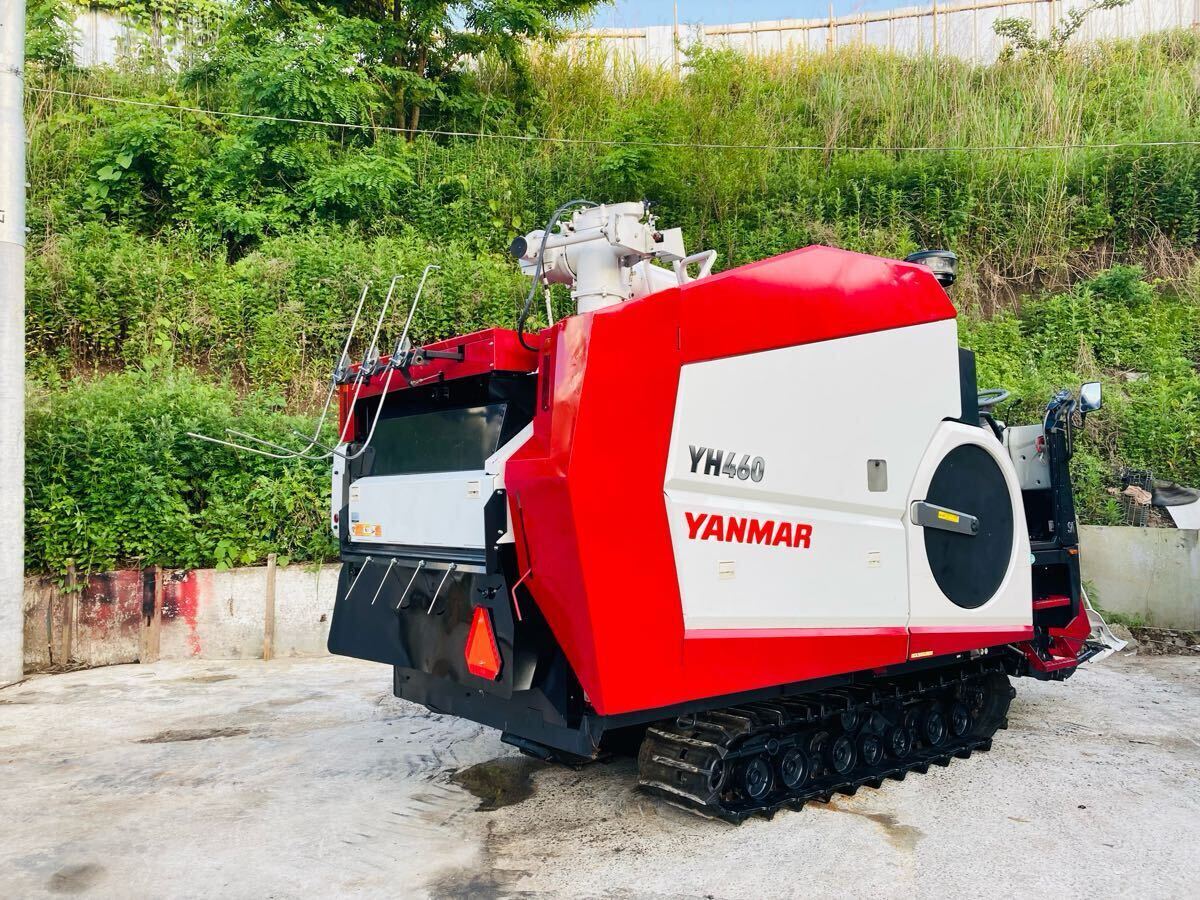 Yahoo!オークション - YH460 ヤンマーコンバイン UFO60馬力4条刈パワス...