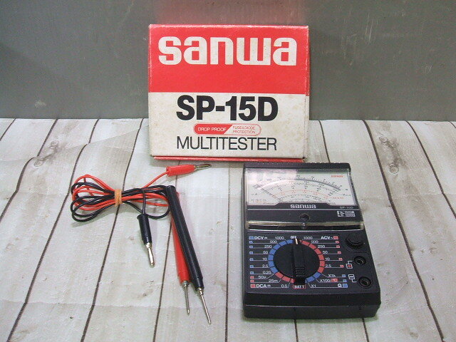 Yahoo!オークション - 【マルチテスター/三和電気計器】SANWA SP-15D