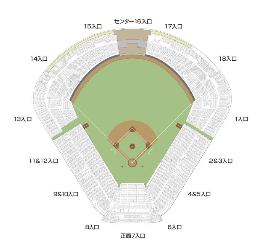 Yahoo!オークション - 6/18(水) SEDIAシート ヤクルト vs 楽天 一塁側 ...