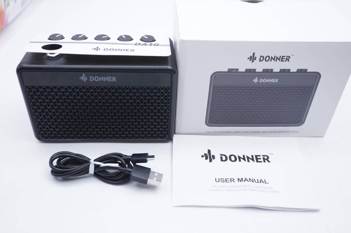 Yahoo!オークション - DONNER DA10 ドナー ミニギターアンプ 5W USB充...
