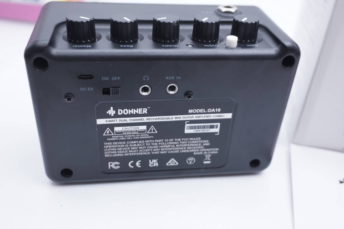 Yahoo!オークション - DONNER DA10 ドナー ミニギターアンプ 5W USB充...