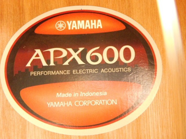 Yahoo!オークション - A183 YAMAHA APX600 エレアコ エレアコギター エ...