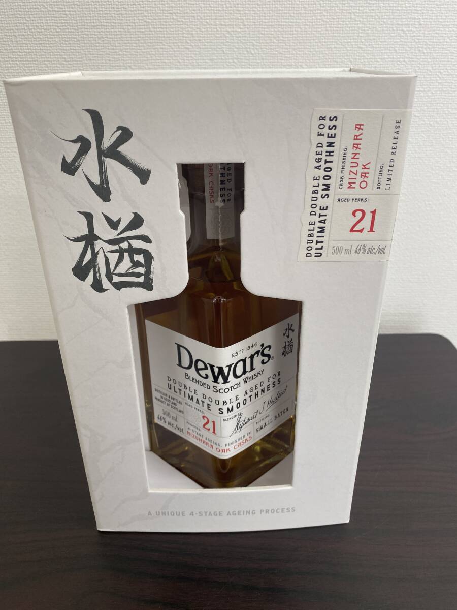 Yahoo!オークション - 1円～ Dewar's DOUBLE DOUBLE MIZUNARA OAK CASK...