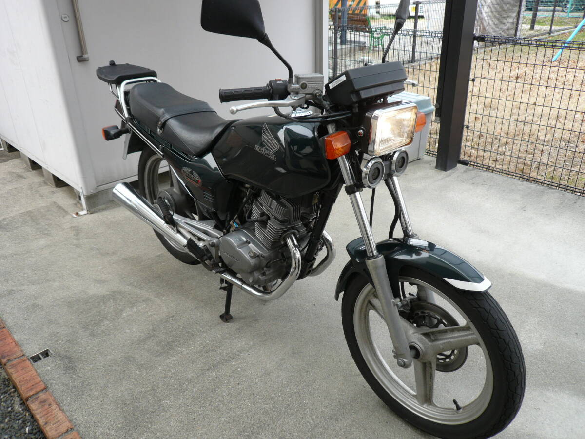 Yahoo!オークション - CB125T JC06 4スト並列2気筒エンジン 走行30 00...