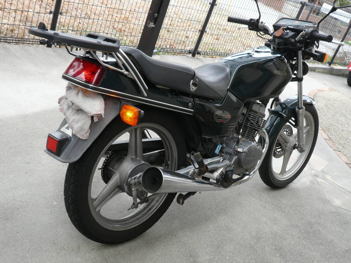 Yahoo!オークション - CB125T JC06 4スト並列2気筒エンジン 走行30 00...