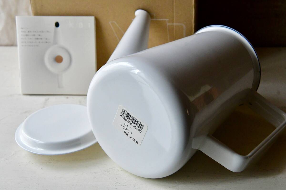 Yahoo!オークション - コーヒー用品3点 kaicoホーロードリップポット ...