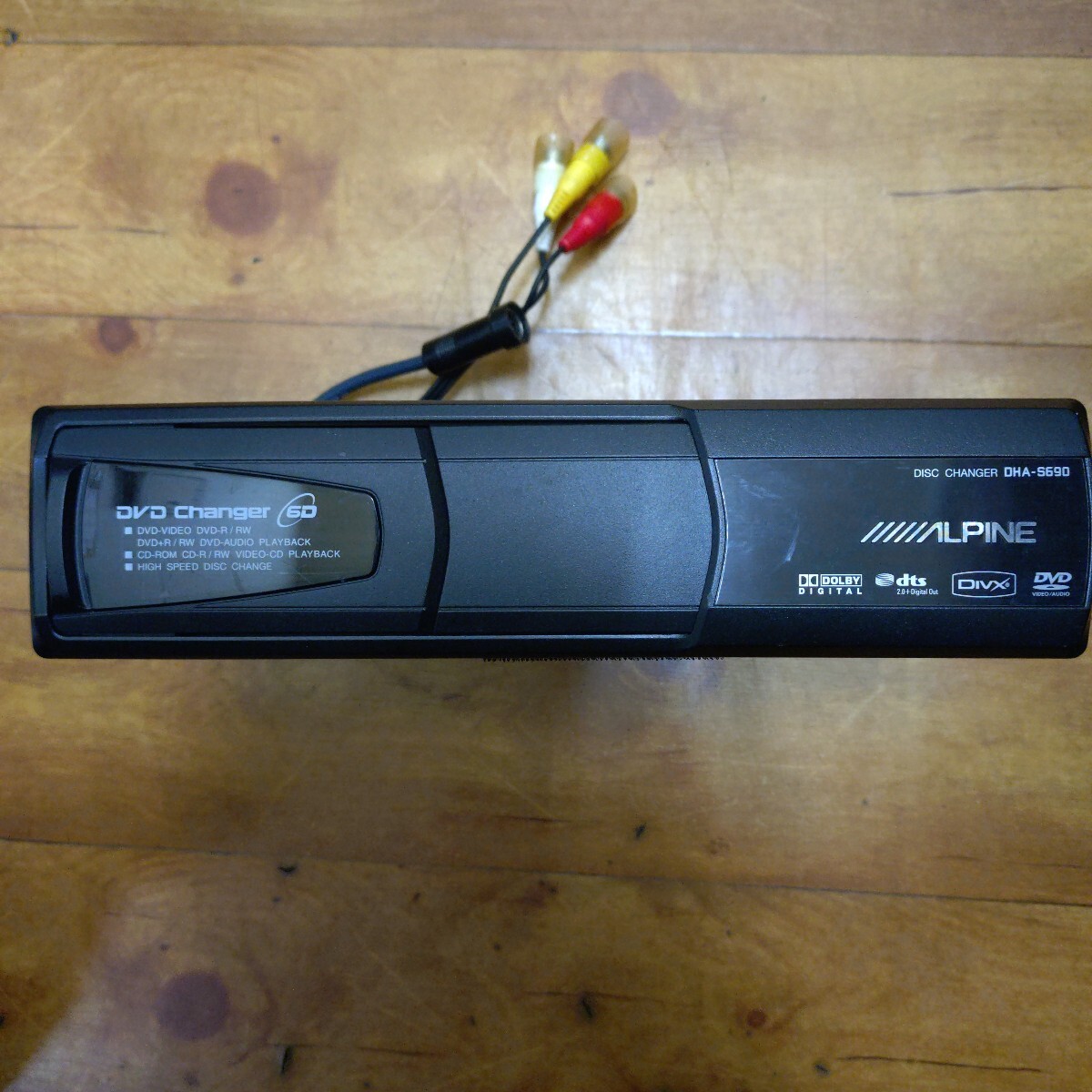 Yahoo!オークション - アルパインDVDチェンジャー 6枚
