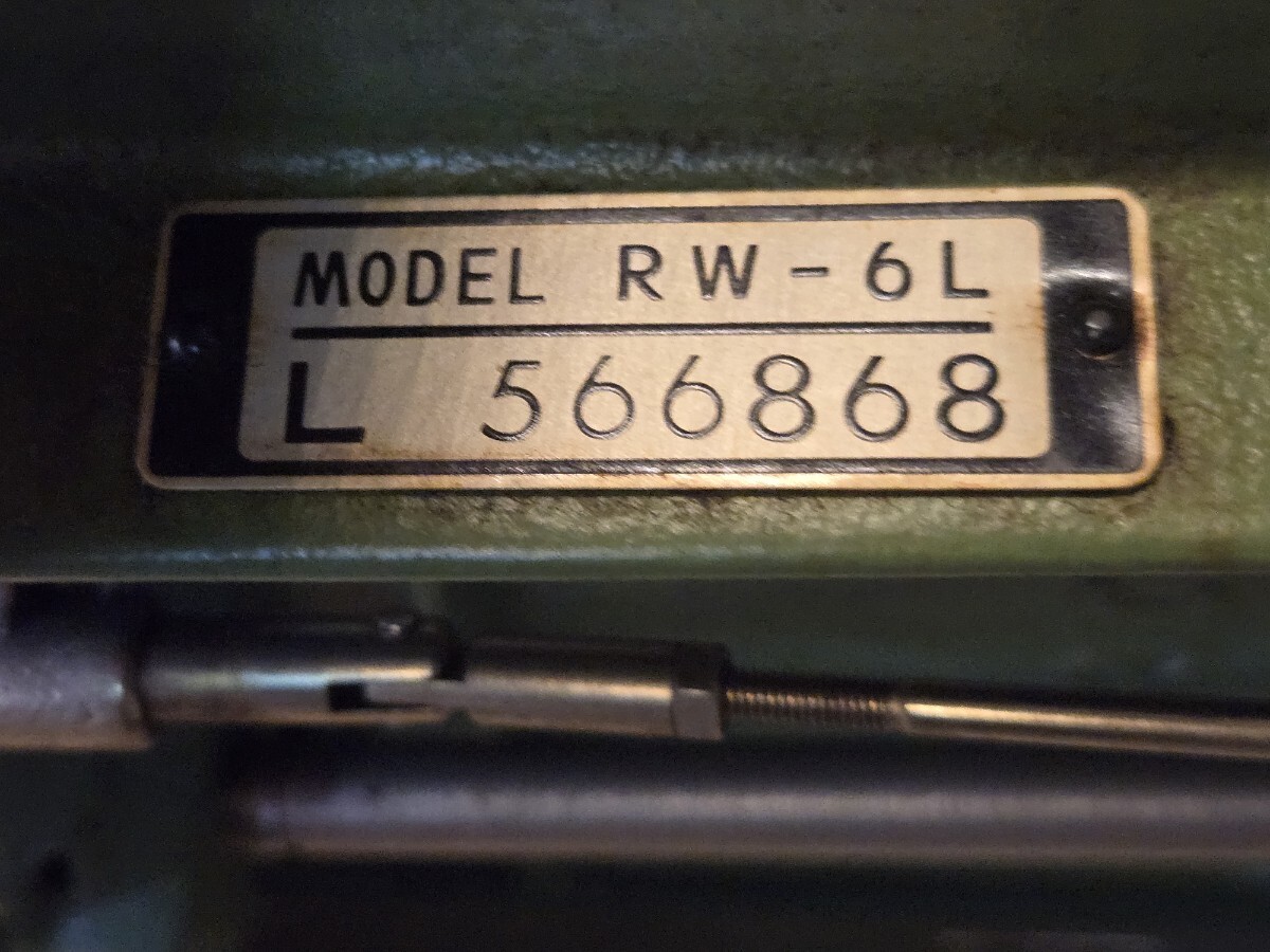 Yahoo!オークション - 【稀少カラー】RICCAR リッカーミシン RW-6L 昭...