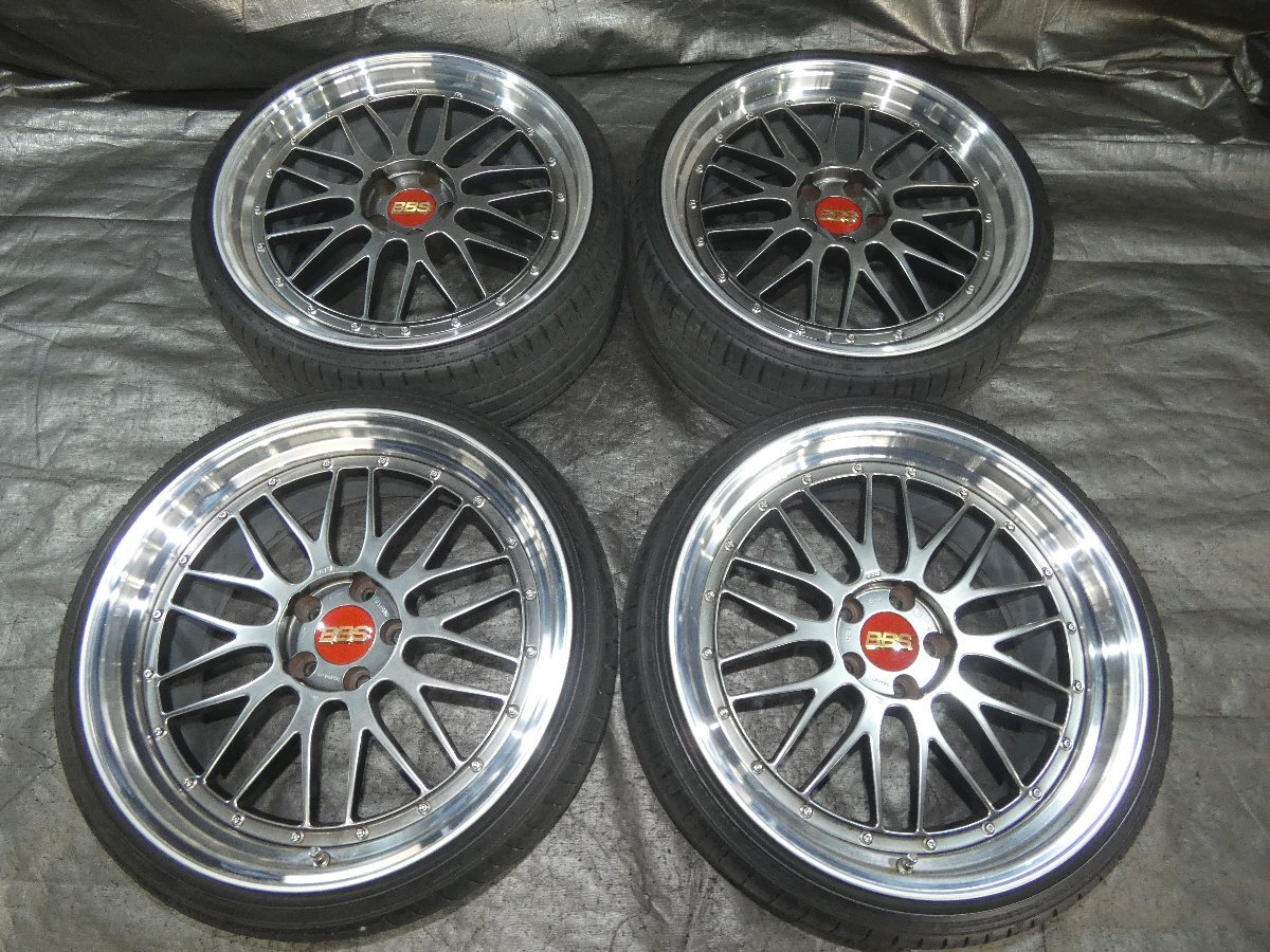 AWS210 クラウン 210 BBS LM LM253 LM254 シルバー ホイール 20×8.5J＋30 20×9.5J+30 18OD1(ラジアルタイヤ)｜売買されたオークション情報 ...
