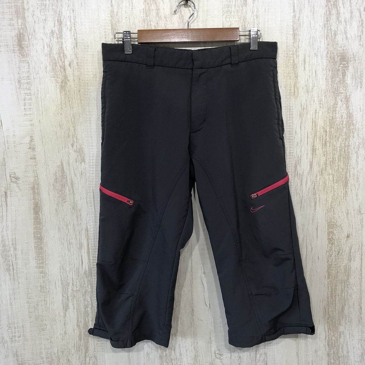 Yahoo!オークション - P321 【七分丈 ナイロンタイプ クロップドパンツ...