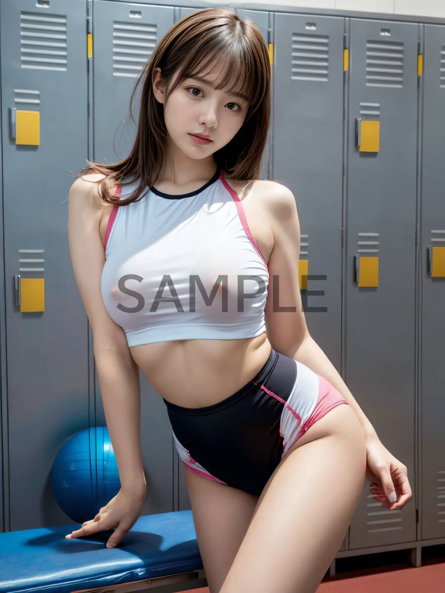 Yahoo!オークション - s112-30【1点物】部活 着替え ブルマ 巨乳 実写 ...