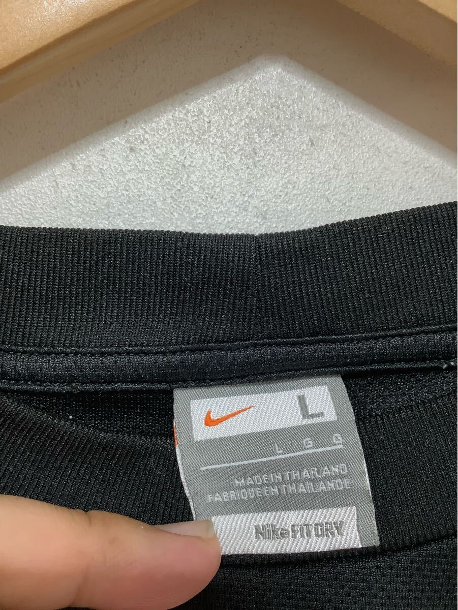 Yahoo!オークション - し1699 NIKE ナイキ メッシュ 半袖Tシャツ L ブ...