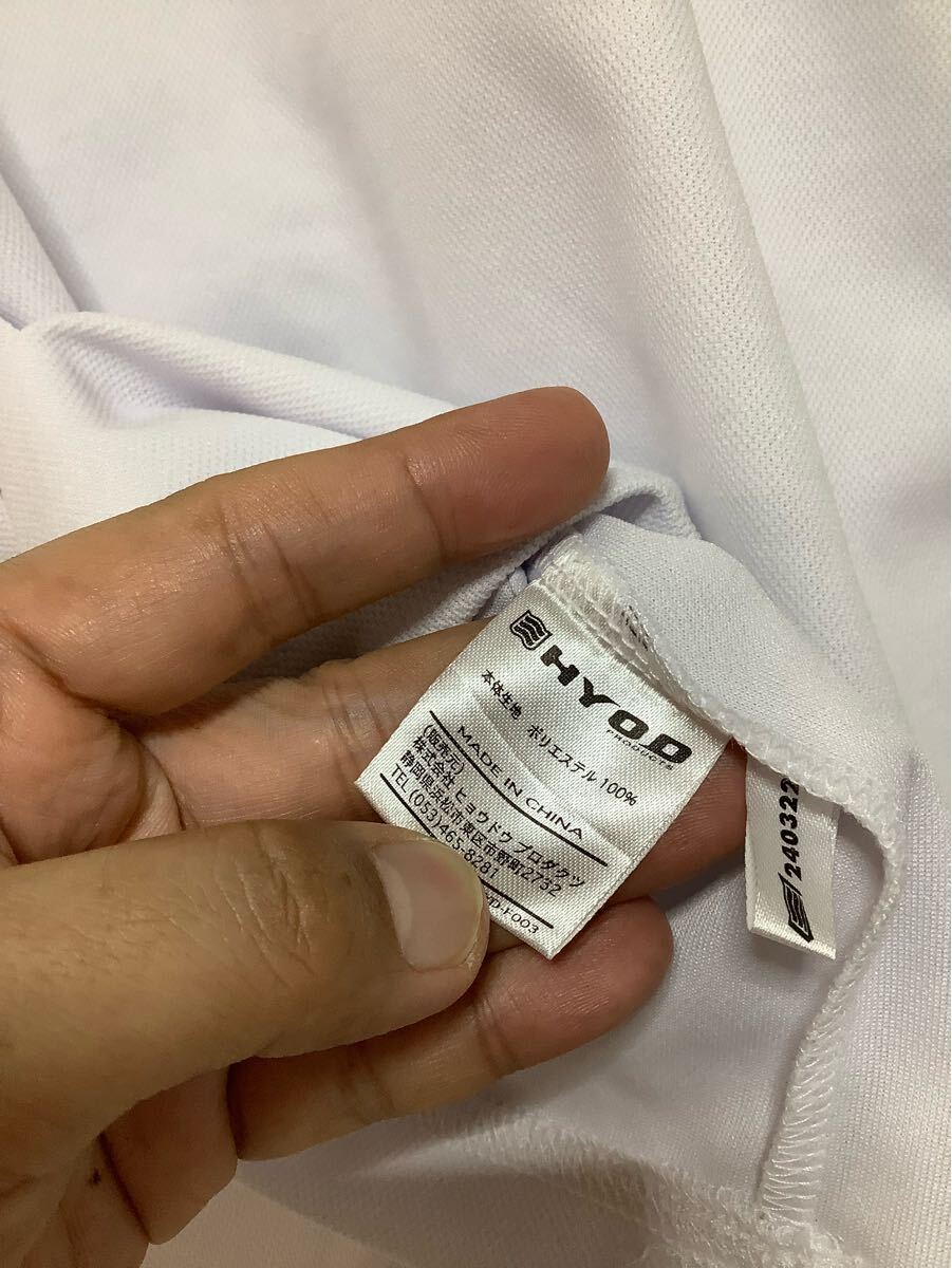 Yahoo!オークション - て1630 HYDO ヒョウドウ メッシュ半袖Tシャツ M ...