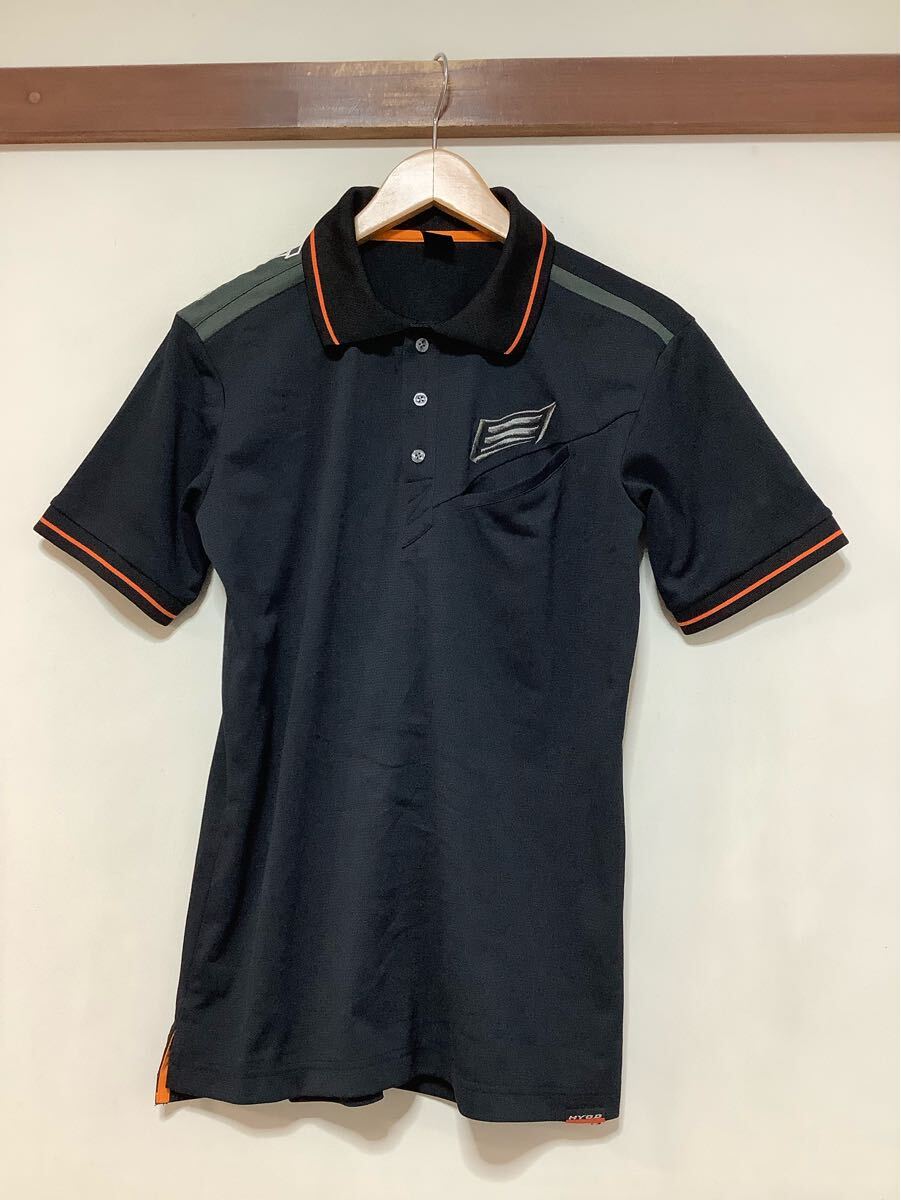 Yahoo!オークション - て1639 HYDO ヒョウドウ 半袖ポロシャツ M ブラ...