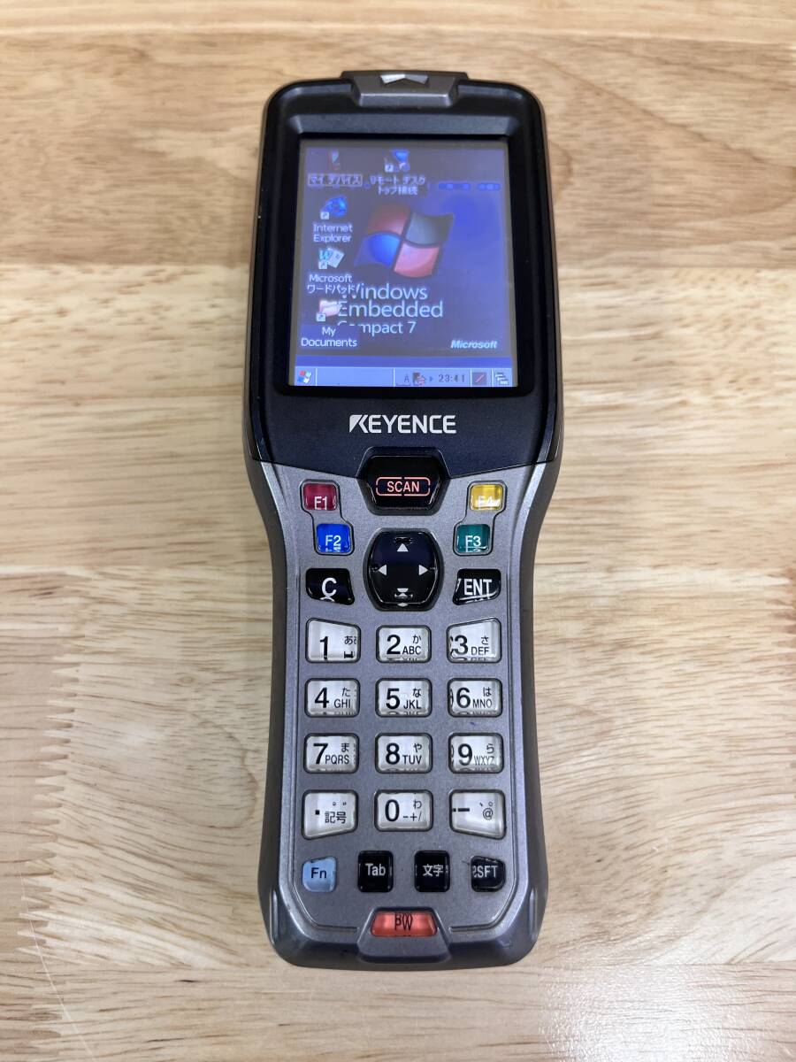 Yahoo!オークション - C-672 KEYENCE BT-W85 バーコードリーダー ハン...