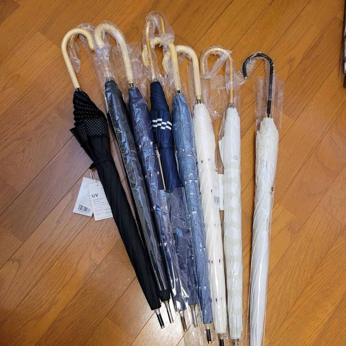 Yahoo!オークション - 4942 W.P.C8本 傘 未使用品 ダブルピーシー バラ...