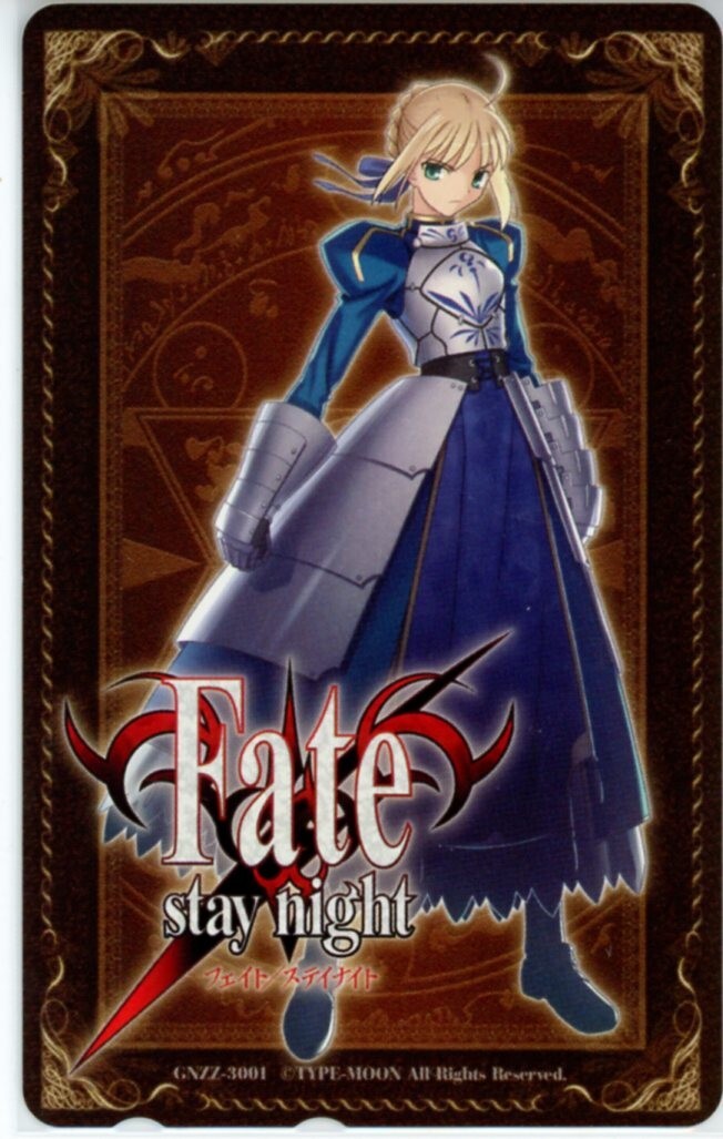 Yahoo!オークション - [Y32/2]Fate/stay night テレカ/武内崇/TYPE-MOO...
