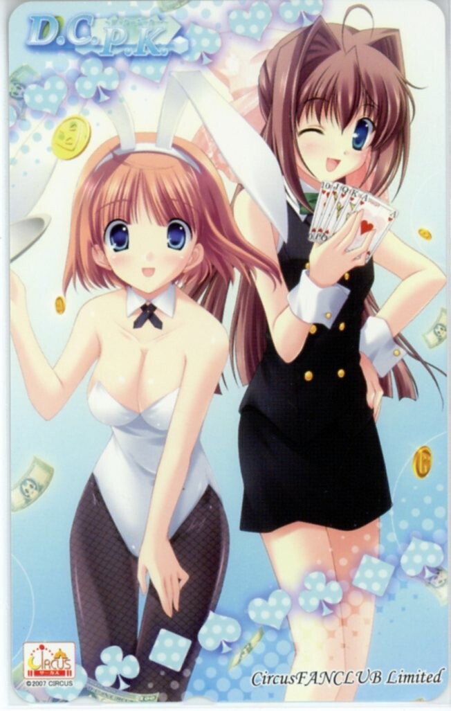 Yahoo!オークション - [Y21/2]D.C.P.K. ダ・カーポーカー テレカ/かゆ...