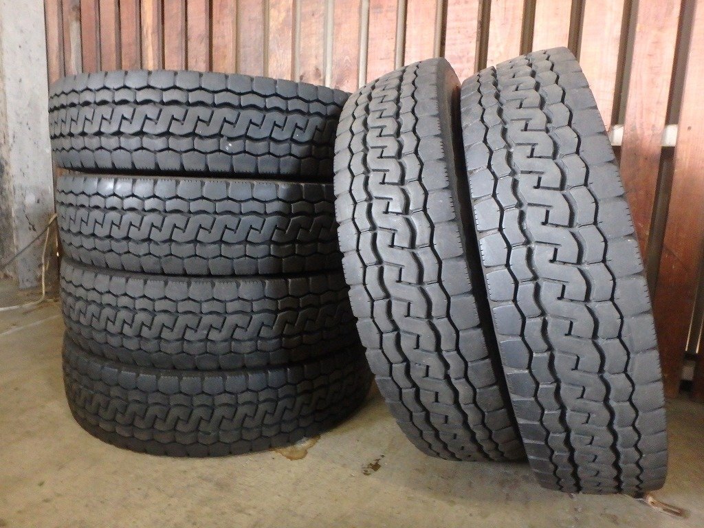 Yahoo!オークション - Y190 送料無料【205/80R17.5 120/118】ブリヂス...