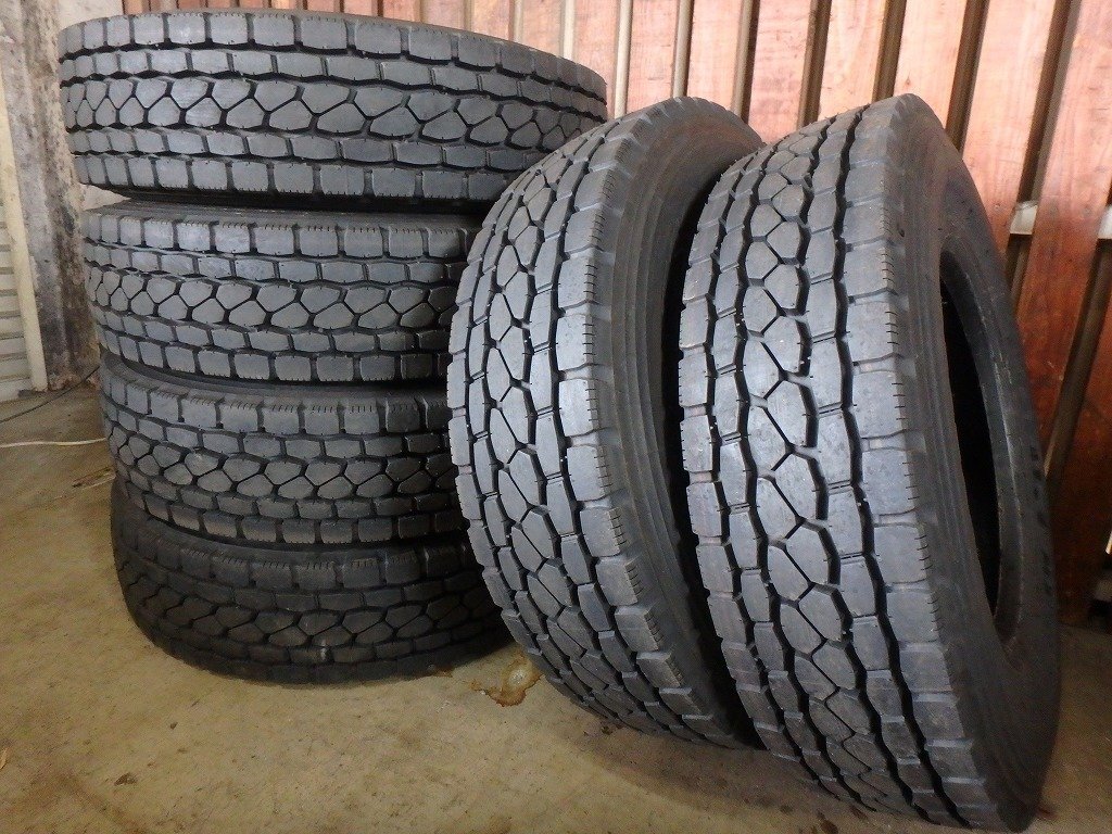 Yahoo!オークション - N182 ほぼ新品 2024年製 送料無料【225/80R17.5 ...