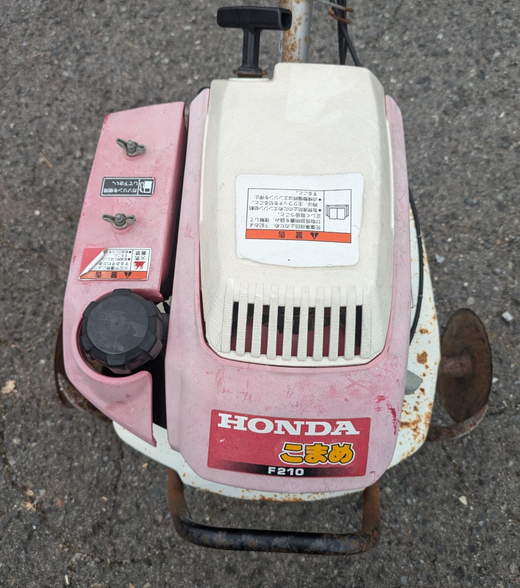 Yahoo!オークション - 1円～ HONDA/ホンダ F210 comame/こまめ 管理機/...