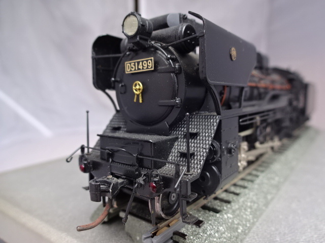 Yahoo!オークション - 天賞堂 D51 499号機 (後藤工場製変形デフ...