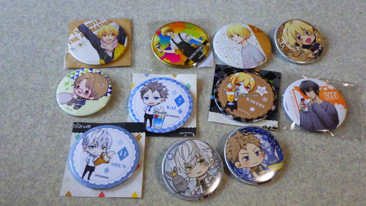 Yahoo!オークション - D171(3.3/10) ツキウタ ツキプロ 缶バッジまとめ...