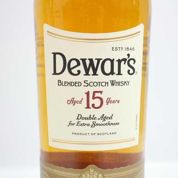 Yahoo!オークション - 1円~Dewars（デュワーズ）15年 ダブルエイジ 40...