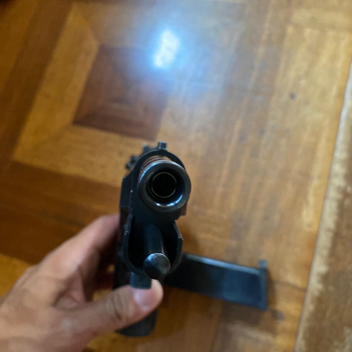 Yahoo!オークション - ベレッタ.U.S.M9.ガスブローバックガン.HOGUE製...