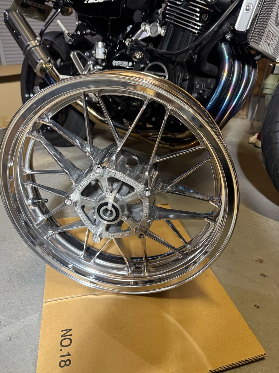 Yahoo!オークション - z900rs ホイール 純正 ポリッシュ 研磨