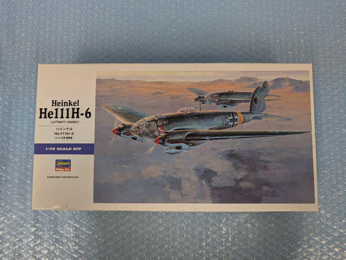 Yahoo!オークション - プラモデル 未組立 1/72 ハインケル He111H-6 ド...