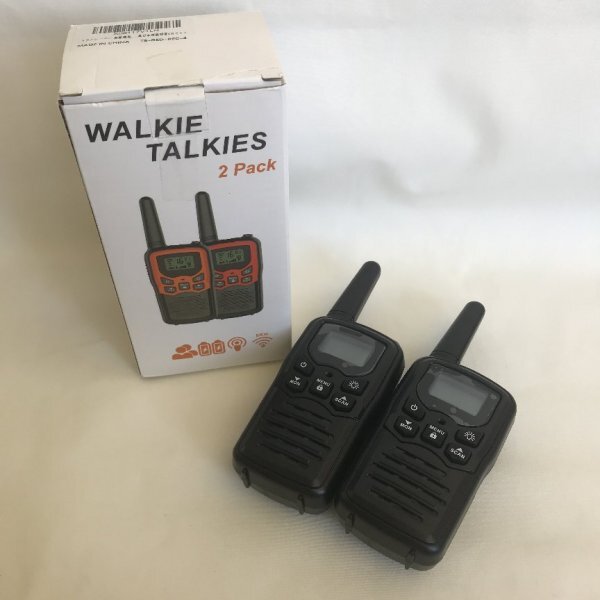 Yahoo!オークション - トランシーバー T518 2台セット ブラック 【技適...